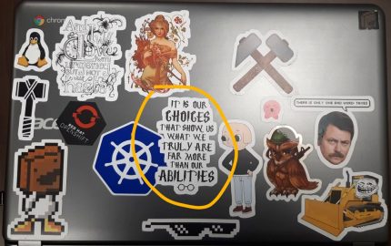 Laptop Stickers: These are My Nerd Gang Signs – Soul Repairs